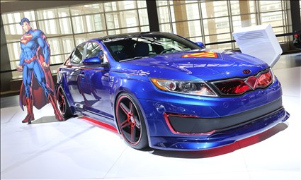 In the Fast Lane with Auto Emporium: Kia reveals a Superman Optima ...